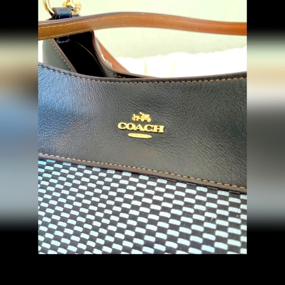 Coach | Bags | Coach Lexy Legacy Jacquard Shoulder Bag Euc | Poshmark